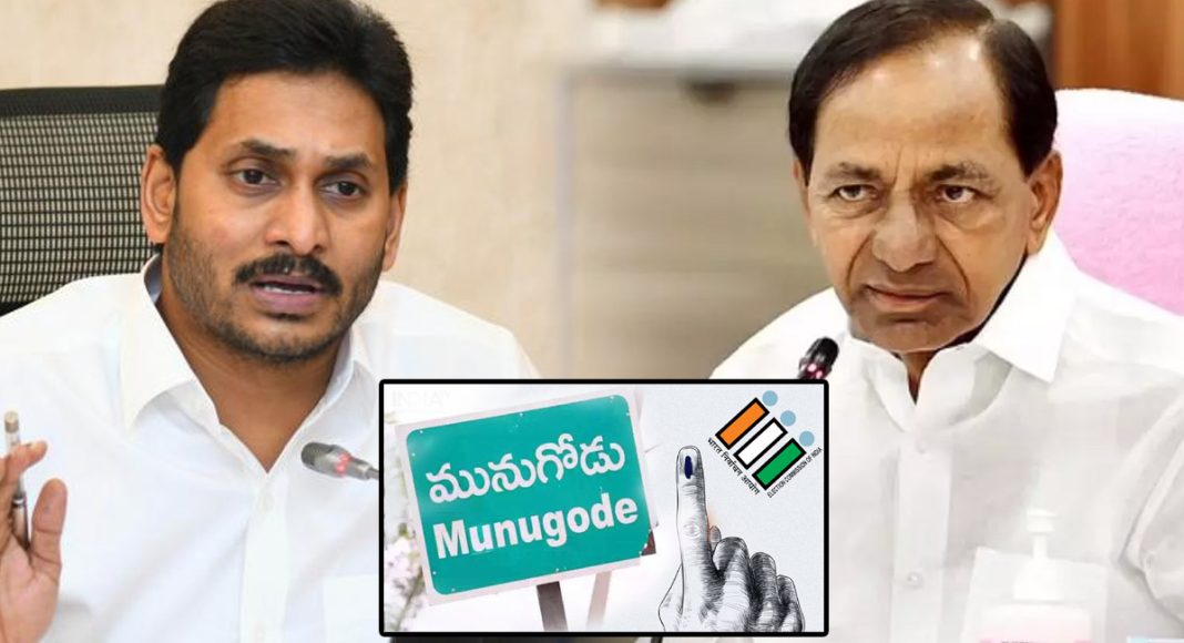 Munugodu Bypoll : జగన్ నే కాపీ కొడుతోన్న కే‌సీఆర్.. మునుగోడు బరిలో ...